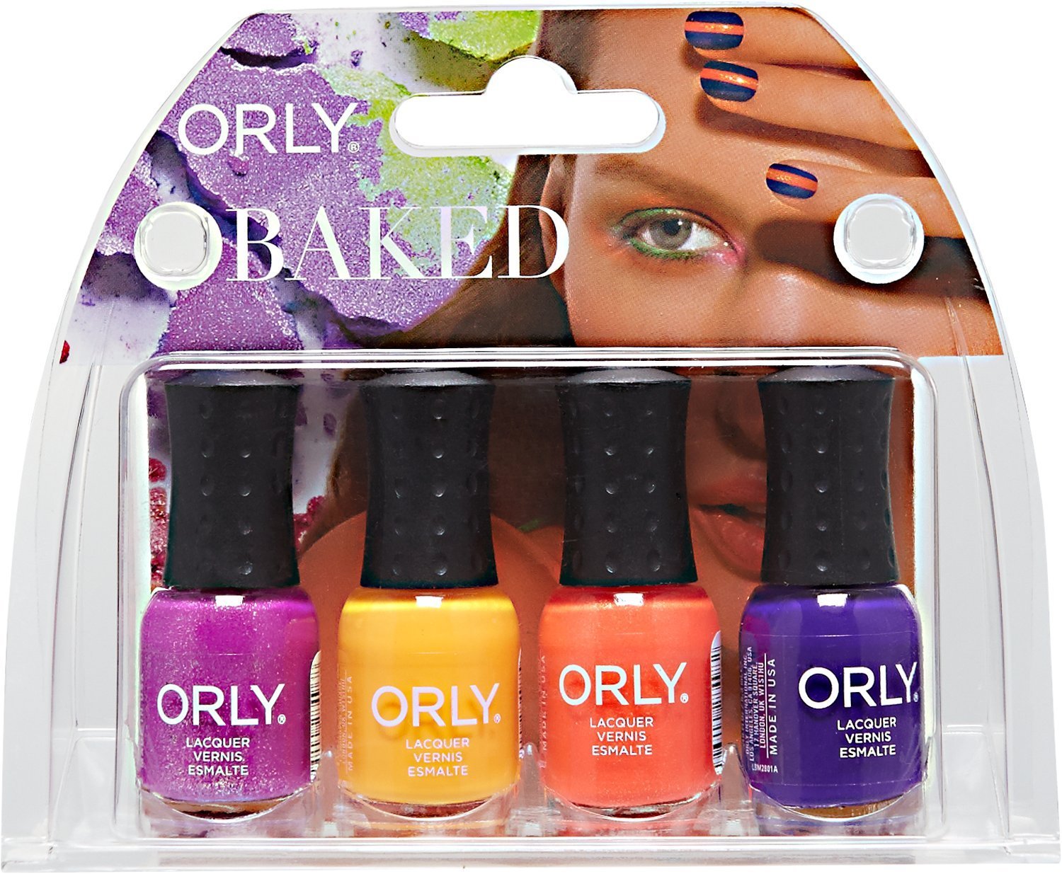 Orly 4 Piece Baked Summer Nail Color Collection Mini Kit