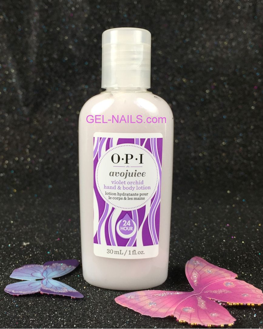 OPI Avojuice NEW Violet Orchid Hand & Body Lotion I gel-nails.com