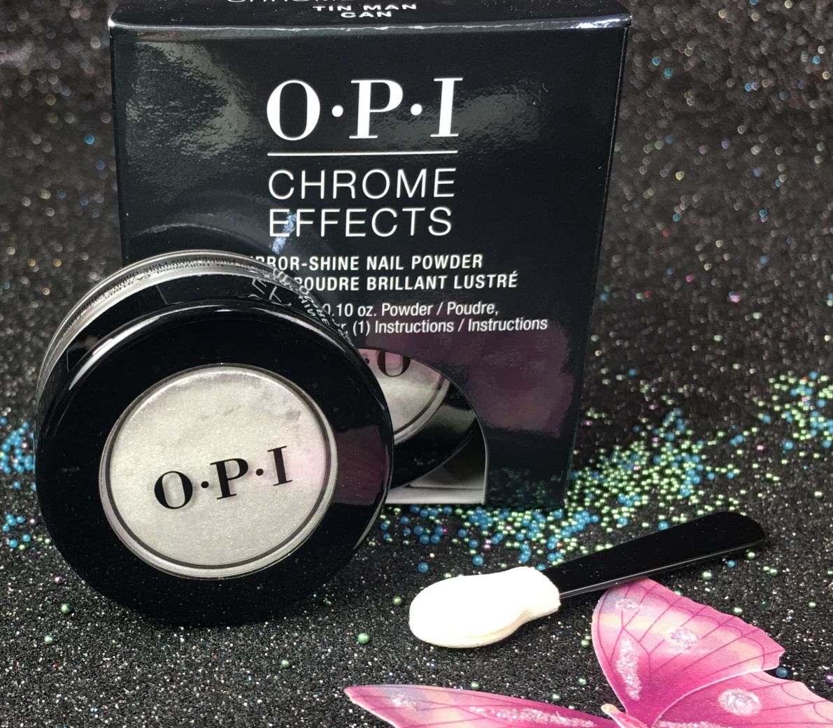 Buy OPI chrome effects mirror shine nail powder-tin man can | Gel-Nails