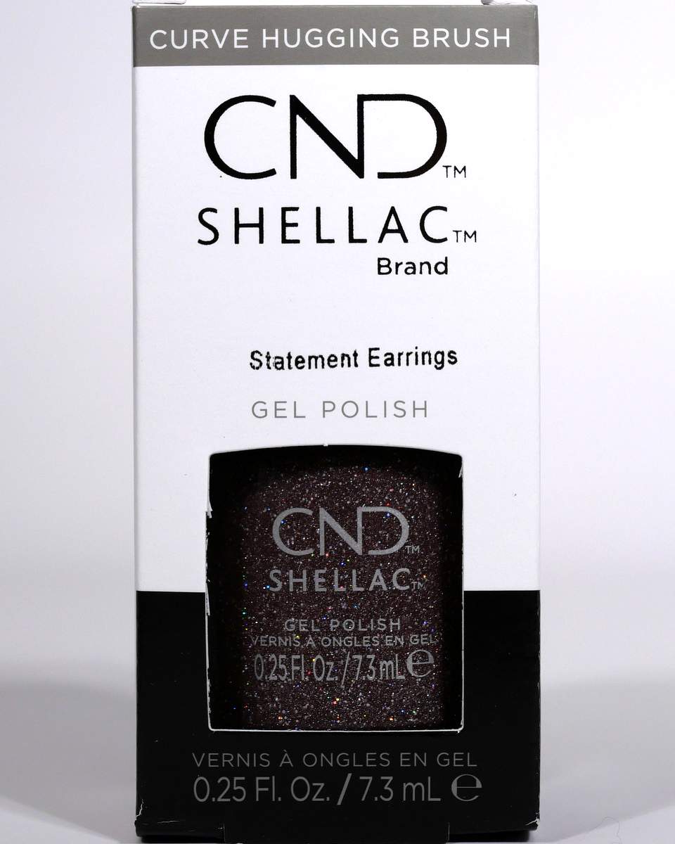 CND Shellac - Statement Earrings UV Gel Nail Polish l Gel-nails.com