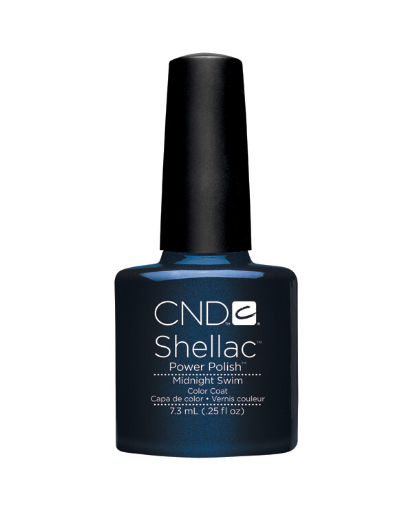CND Shellac Midnight Swim l Gel-nails.com